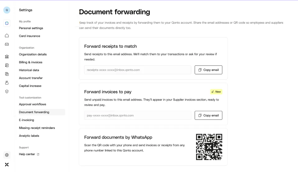 How does the forwarding email address work? – Help center
